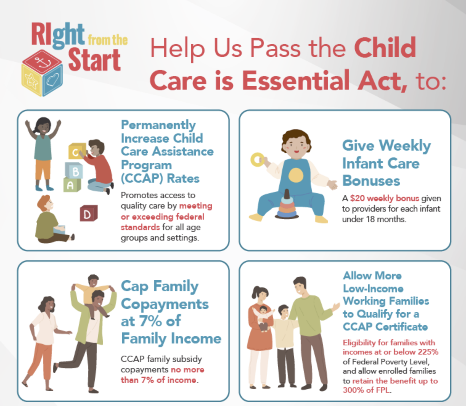 Rhode Island Child Care Is Essential Act Infographic RIght From The Rhode Island Child Care Is Essential Act Infographic RIght From The
